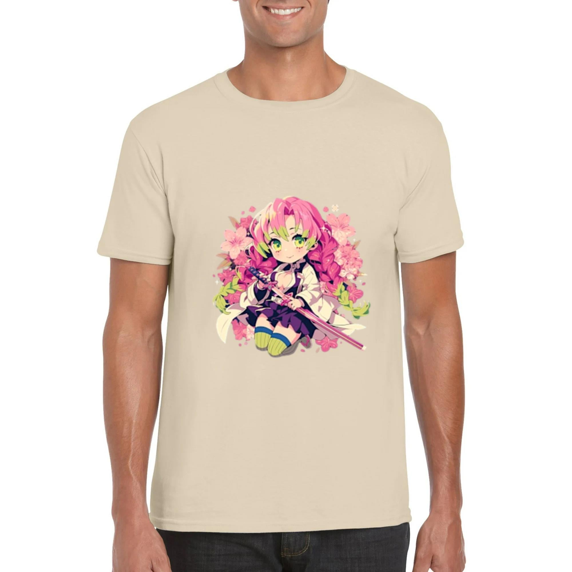 Mitsuri Kanroji Demon Slayer Anime Manga Love Hashira T-Shirt, for men ...