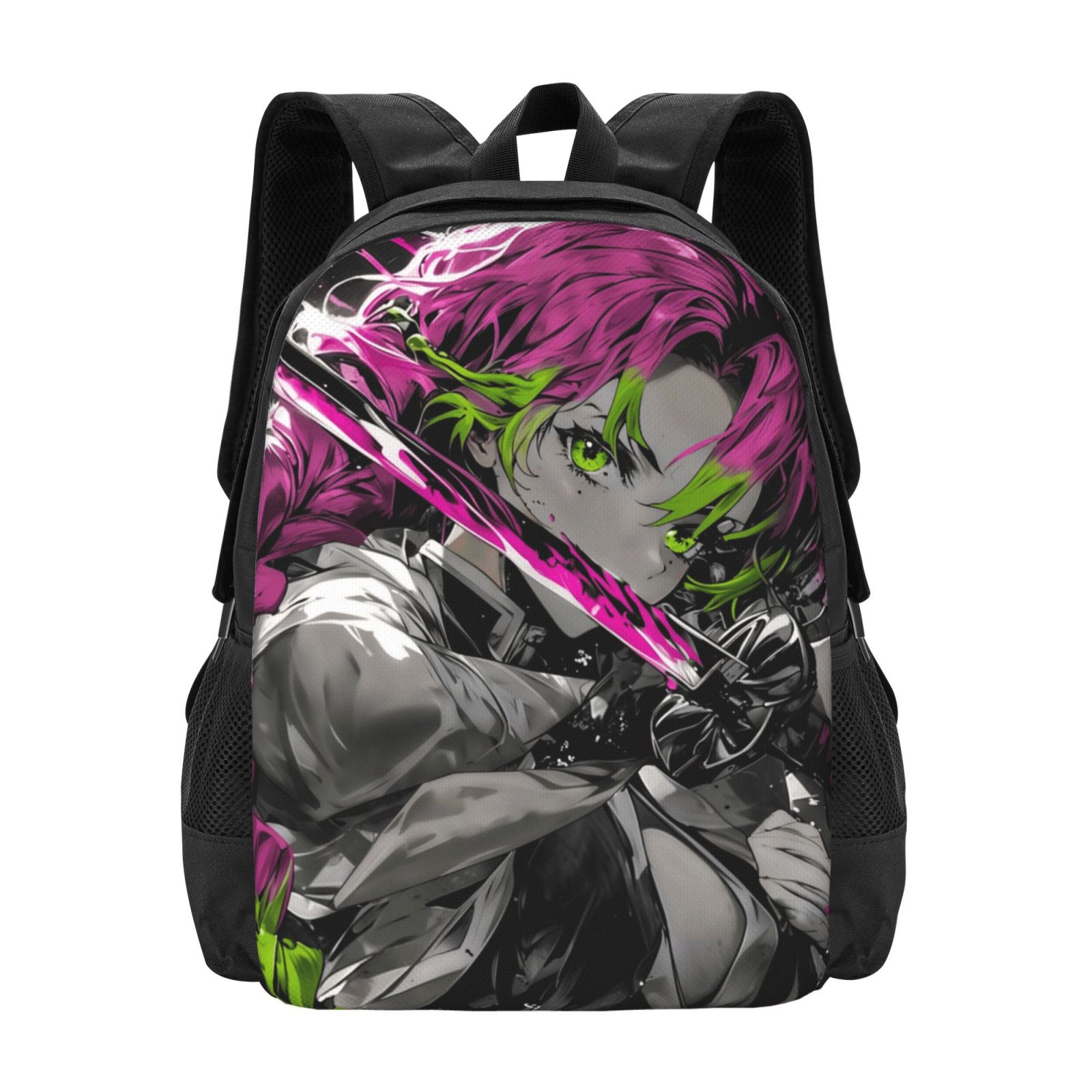 Mitsuri Kanroji Demon Slayer Backpacks for Men Women Book Bag Travel ...