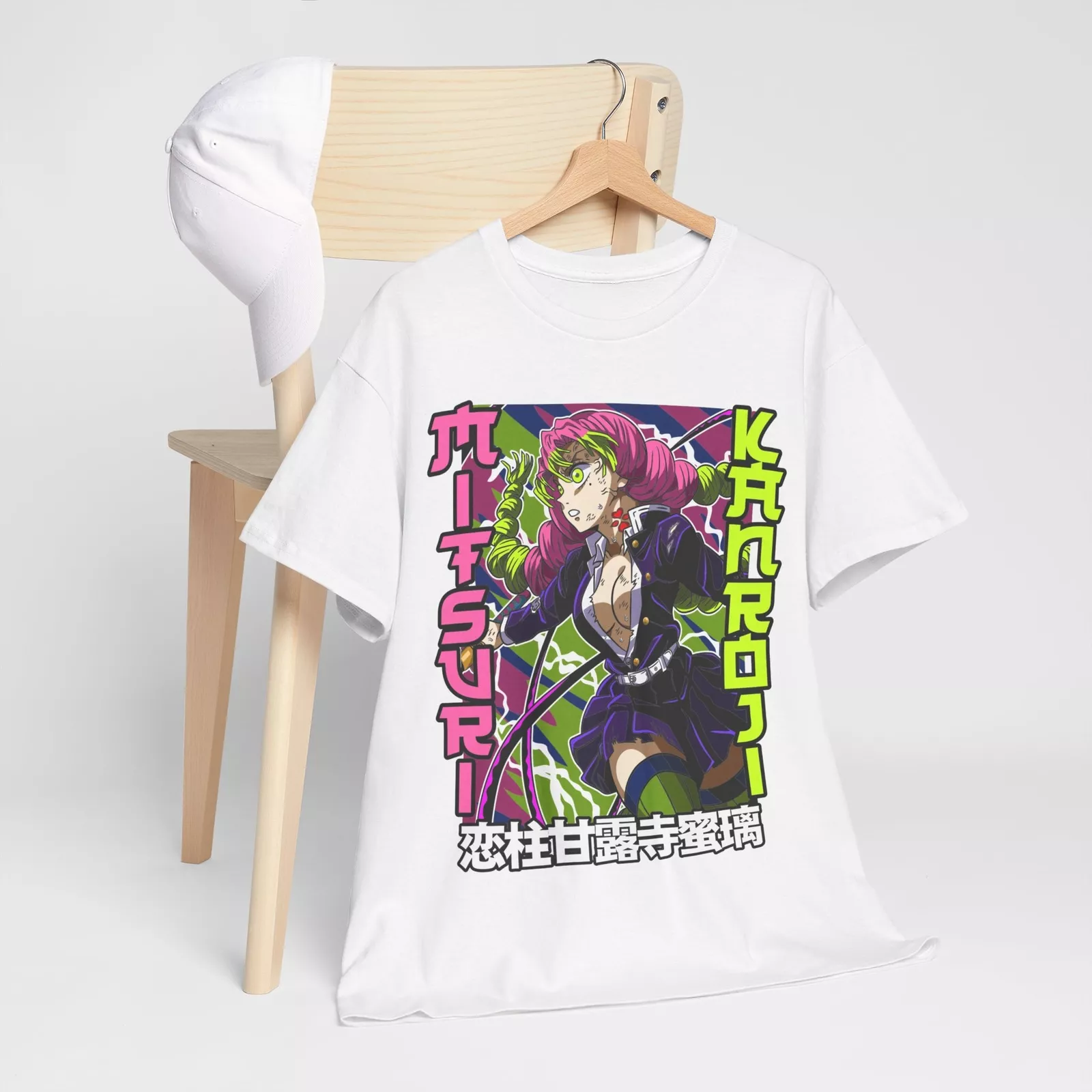 Mitsuri T-Shirt Demon Slayer Waifu Kawaii Anime Japanese Manga Otaku ...