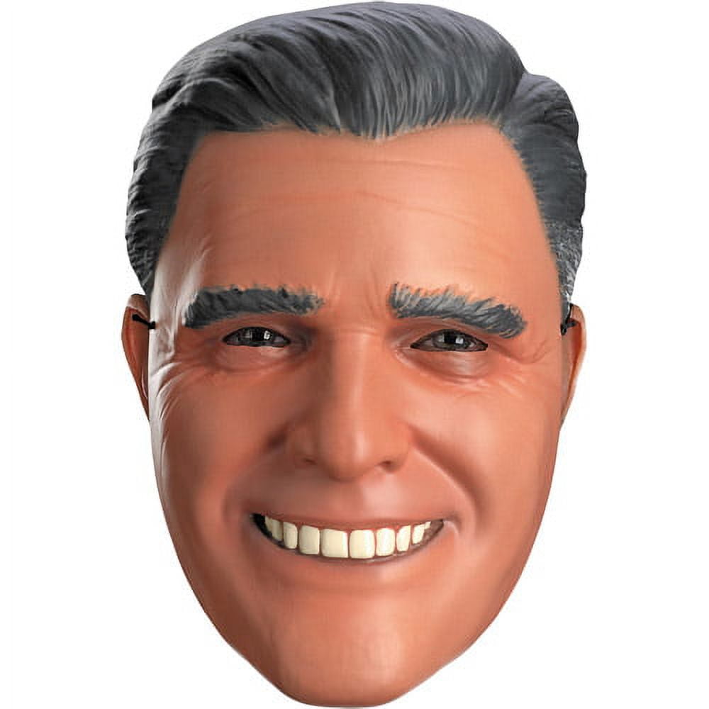 Mitt Romney Vacuform Half Mask Adult Costume Accessory - Walmart.com