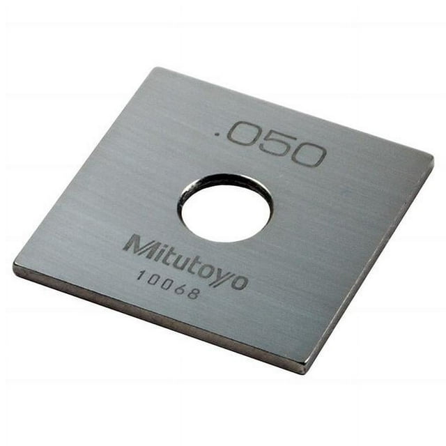Mitutoyo 0.05 in. Square Steel ASME Grade 0 Gage Block - Walmart.com