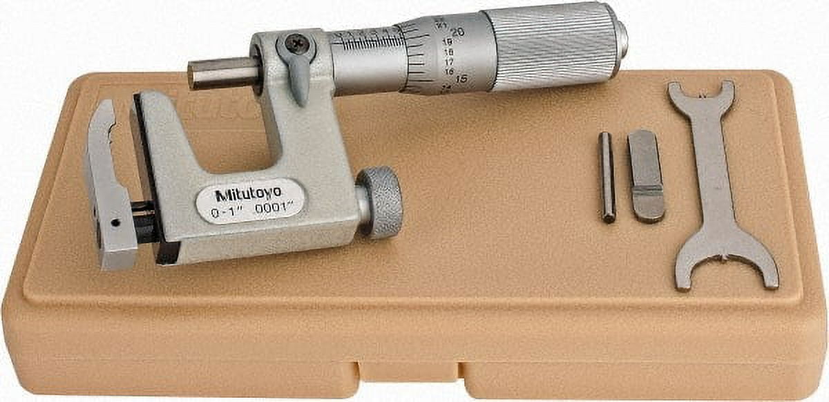 0 to 1 Inch, Carbide Face, Mechanical Multi Anvil Micrometer - Walmart.com