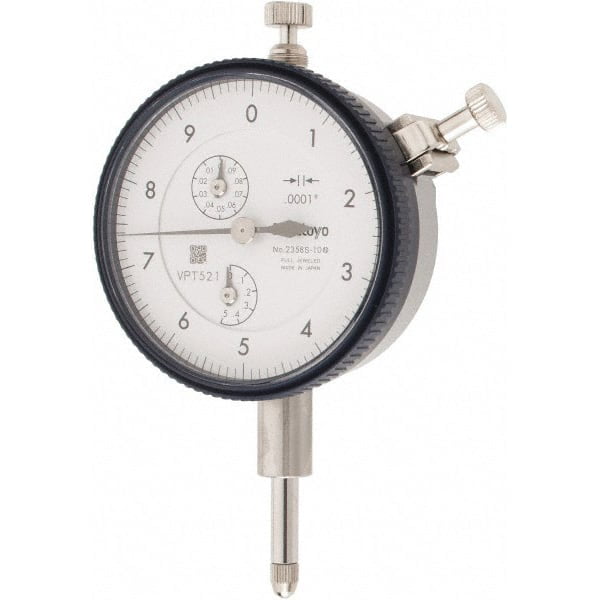 Mitutoyo 1/2" Range, 0-10 Dial Reading, 0.0001" Graduation Dial Drop Indicator - Walmart.com