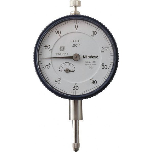 Mitutoyo 1/2" Range, 0-100 Dial Reading, 0.001" Graduation Dial Drop Indicator - Walmart.com