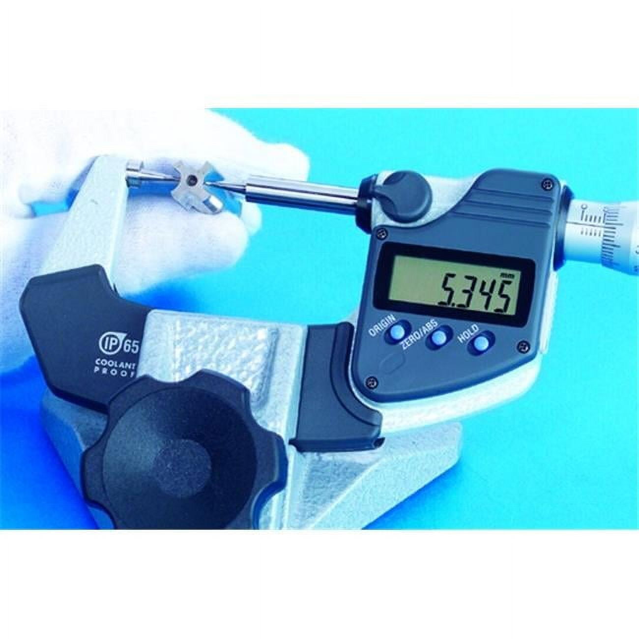 Mitutoyo 342-352-30 1-2 in. IP65 Metric Digital Point Micrometer with ...
