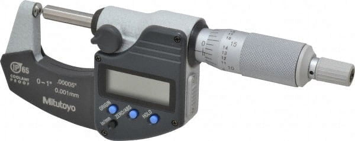 Mitutoyo 395-371-30 Electronic Spherical Face Micrometer with Data ...