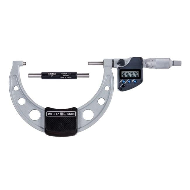 Mitutoyo Digital Micrometer,Outside,4 to 5 In,SPC 293-350-30 - Walmart.com