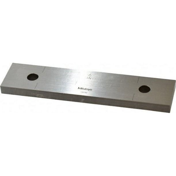 Mitutoyo 6" Rectangular Steel Gage Block Accuracy Grade 0, Includes ...