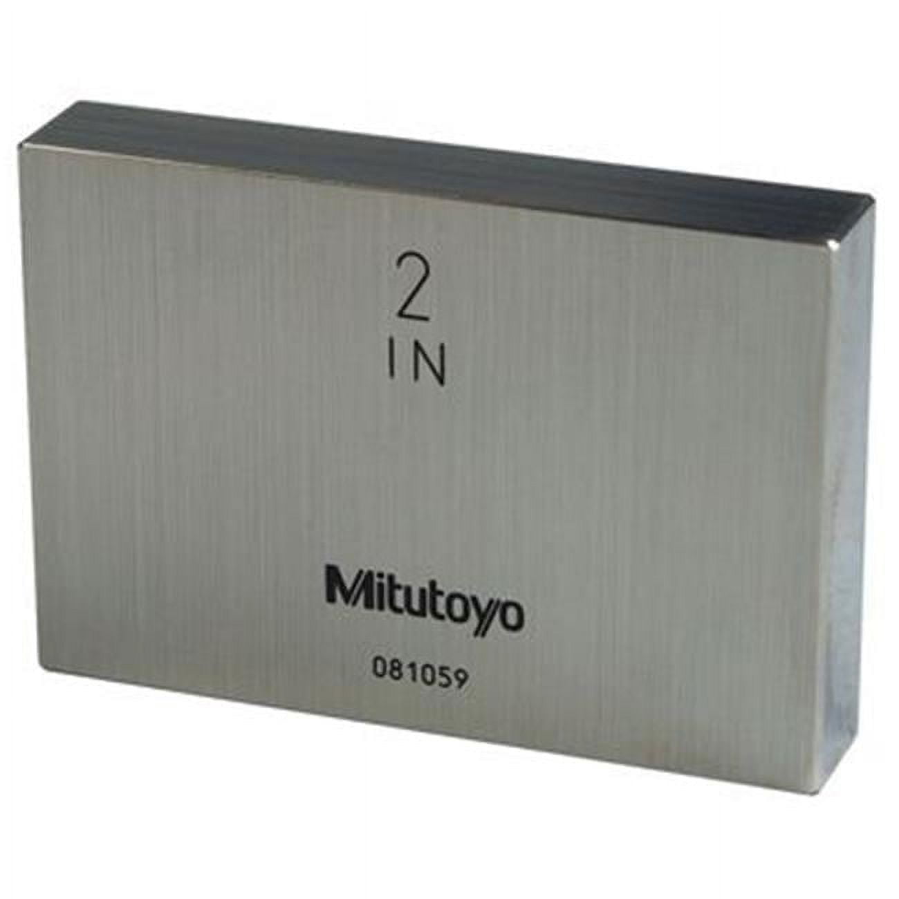 Mitutoyo Gage Block,Rect,Steel,2.00 In,ASME 0 611202-531 - Walmart.com