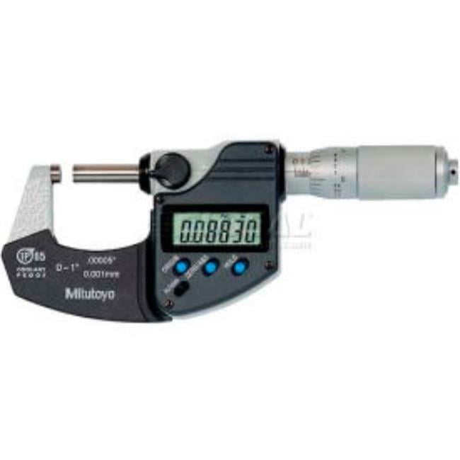 Mitutoyo 293-344-30 Digimatic 0-1""/25.4MM IP65 Digital Micrometer W/Ratchet Fri - Walmart ...