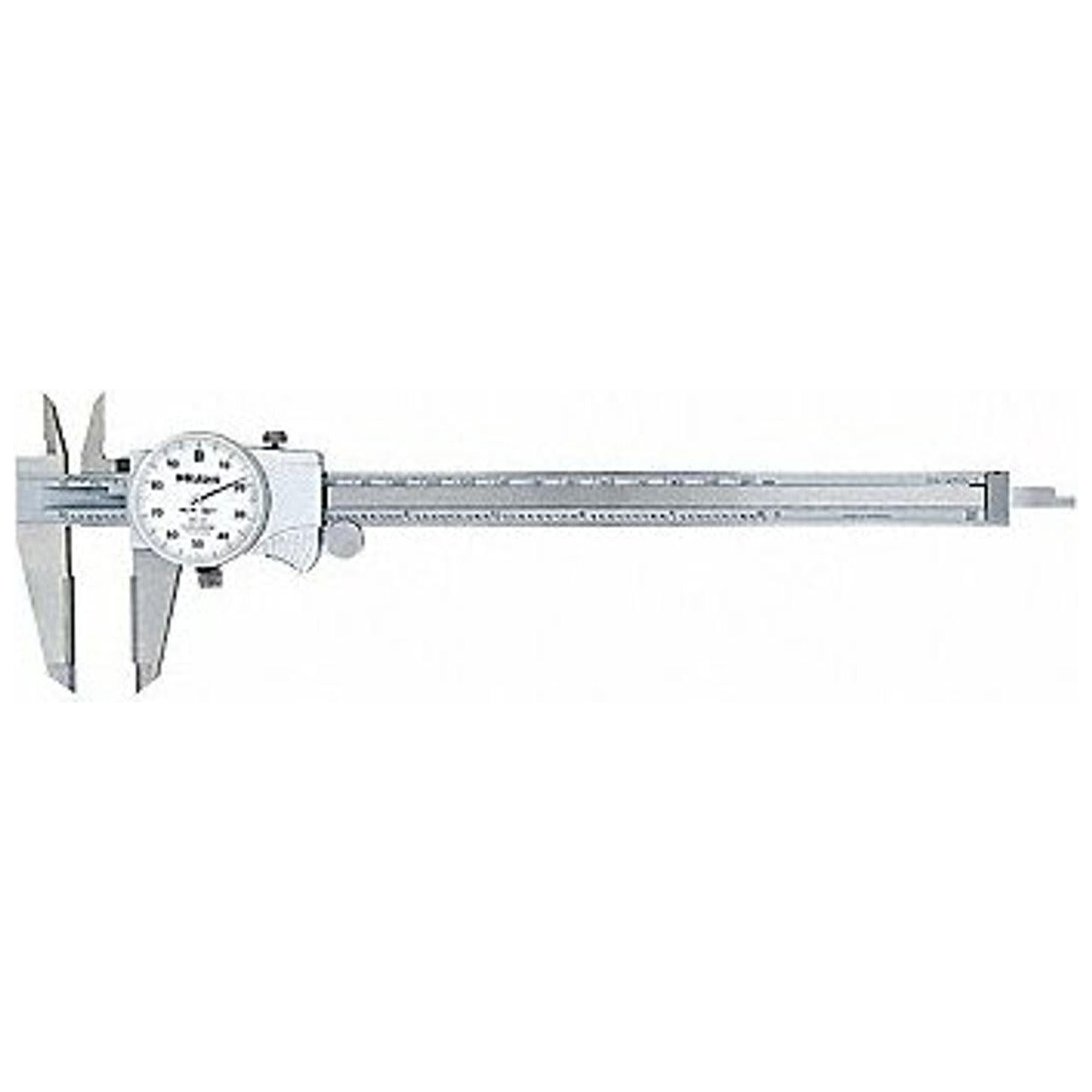 Mitutoyo Dial Caliper, White, 0-8" Caliper Range 505-737 - Walmart ...