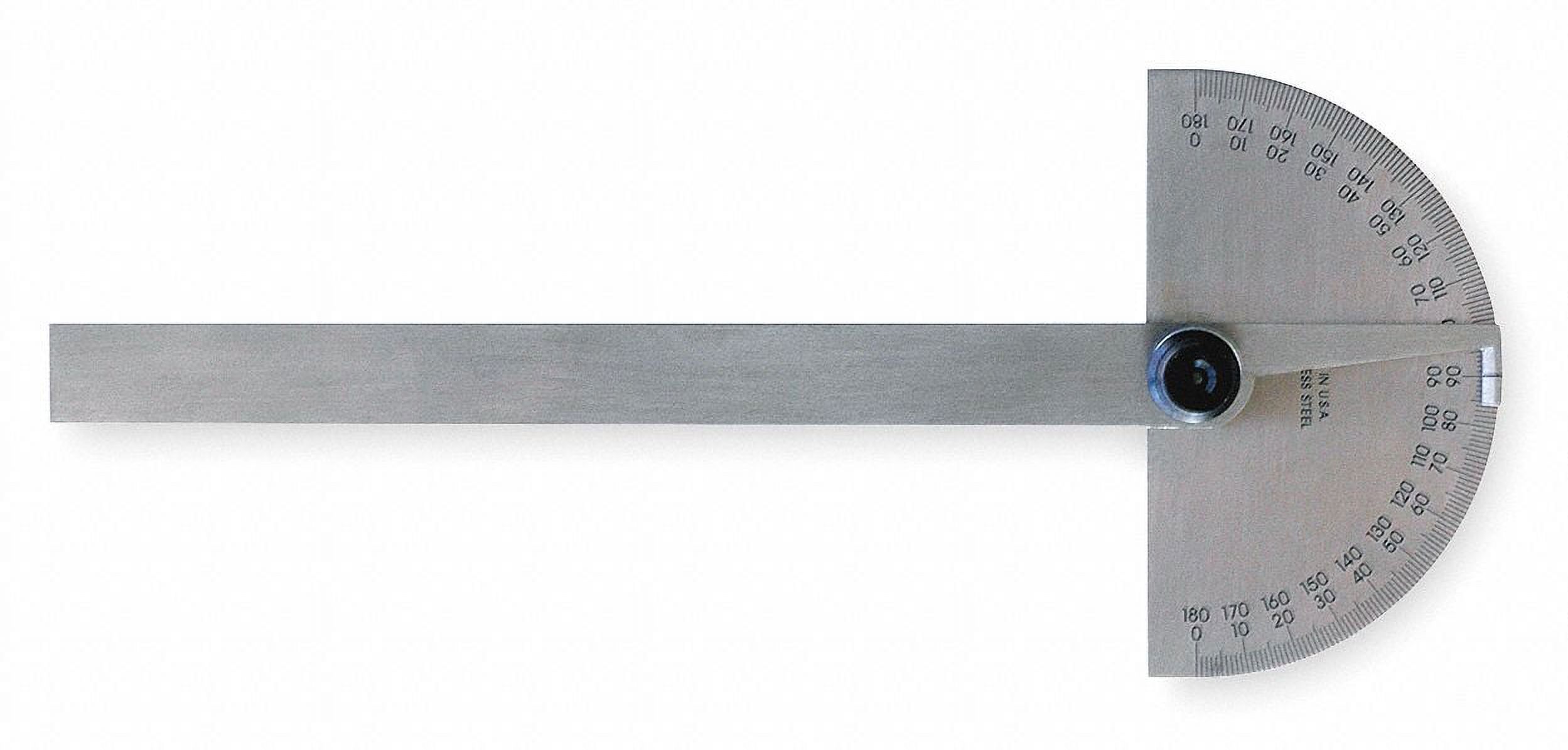 Mitutoyo Manual-Reading Protractor,Grad 1 deg 968-202 - Walmart.com