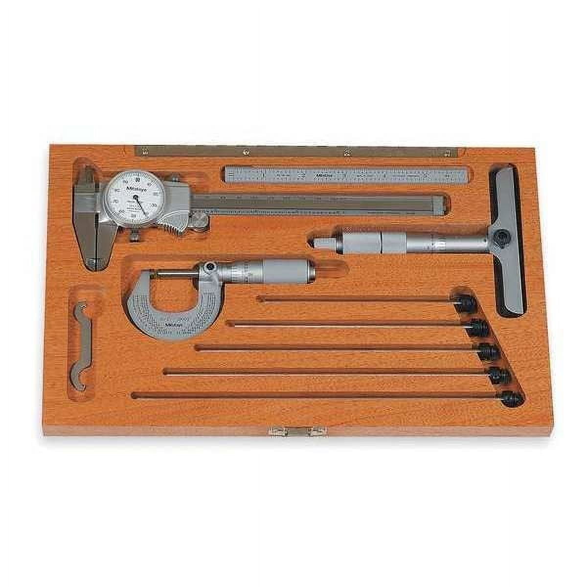 Mitutoyo Precision Meas.Tool Kit, Digital Caliper 64PKA070C - Walmart.com