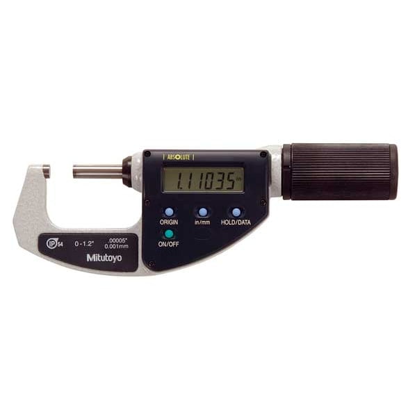 Mitutoyo Quick Micrometer, 0-1.2", 0.00005" 293-676-22 - Walmart.com