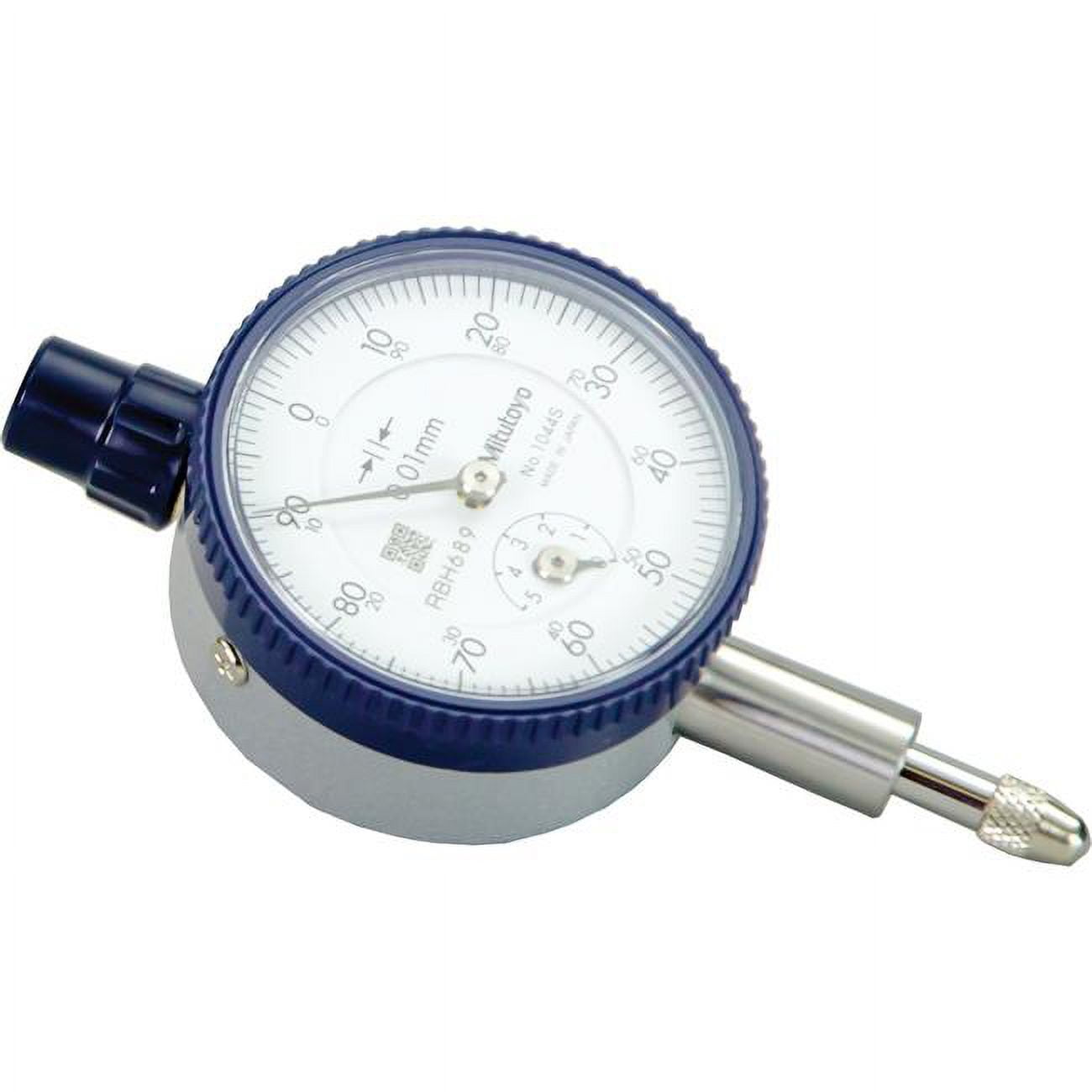 Mitutoyo Series 1 Flat Back Dial Indicator Black 5mm Range