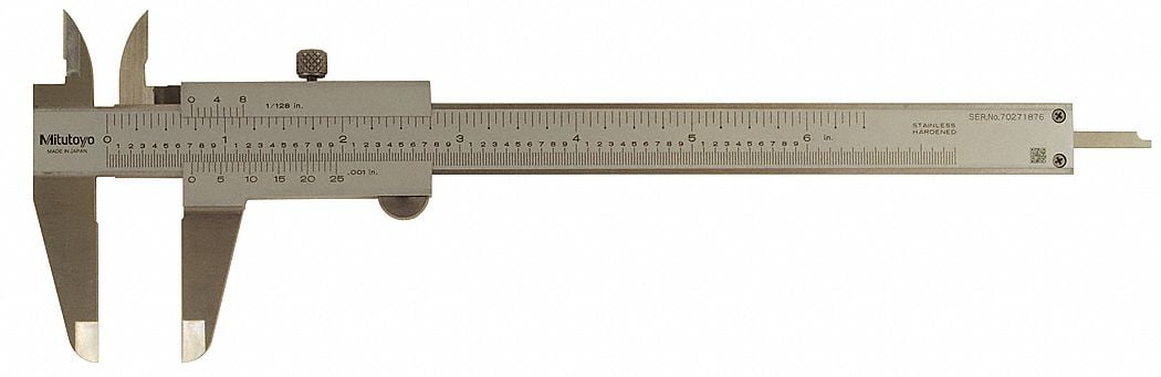 Mitutoyo Vernier Caliper,Lock Screw,0-6 In 530-105 - Walmart.com
