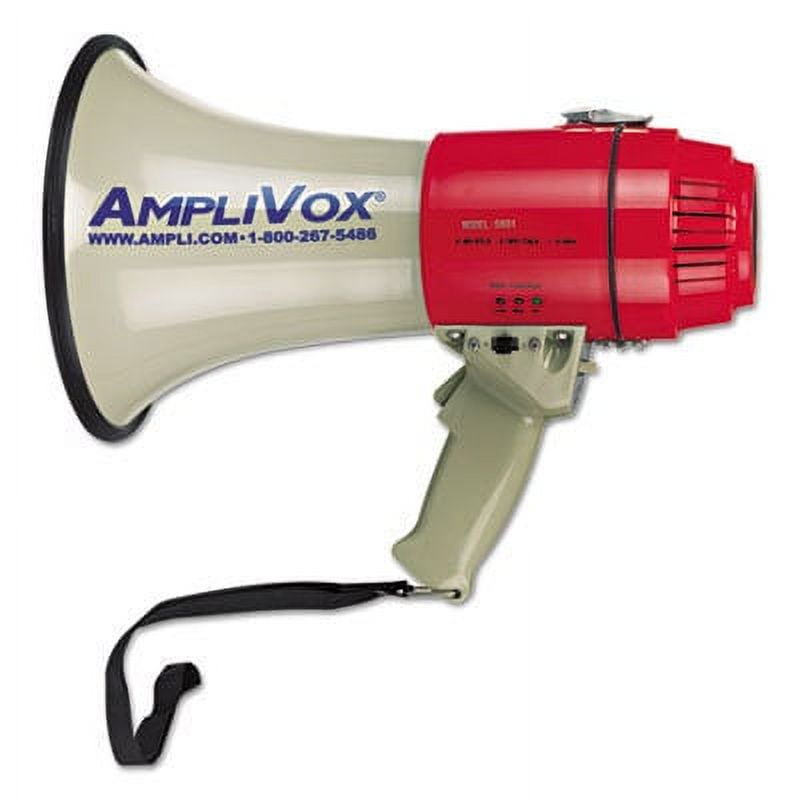 Mitymeg Piezo Dynamic Megaphone, 15w, 5/8 Mile Range - Walmart.com