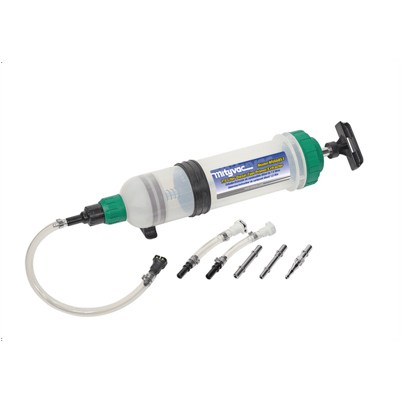 Mityvac MVA6853 1.5 Liter Fuel/Fluid Evacuation Extractor and Primer Syringe Kit - Walmart.com