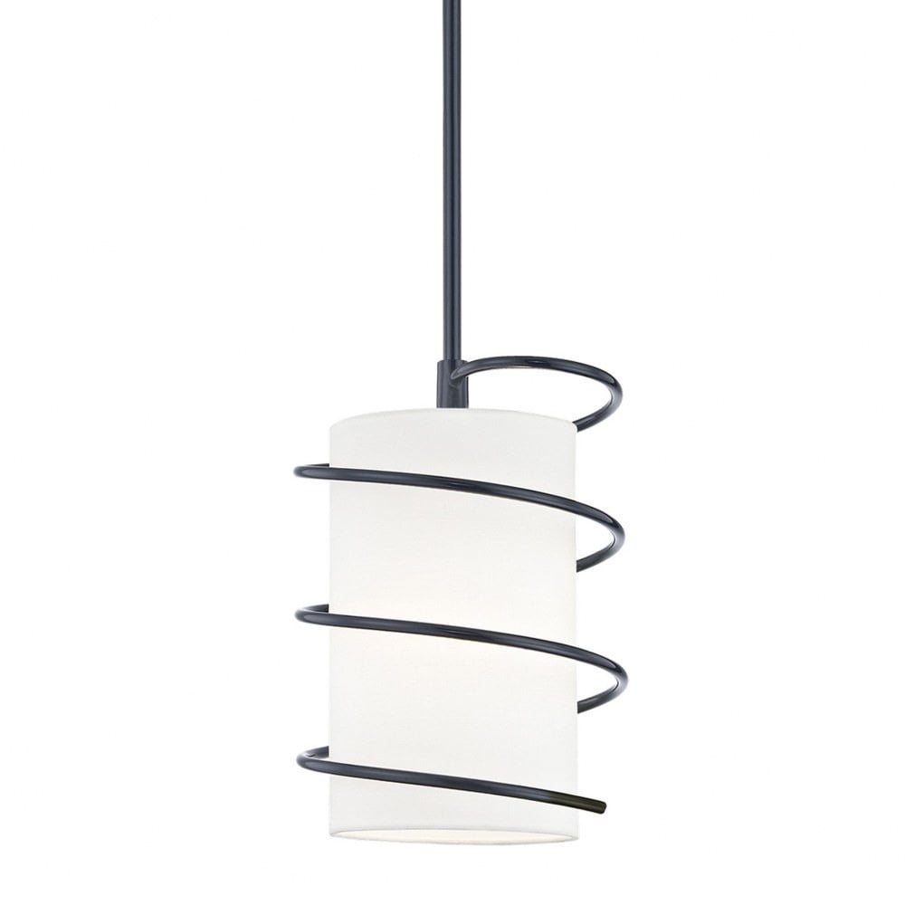 Mitzi H237701s Carly 1 Light 8-1/4" Wide Mini Pendant - Blue - Walmart.com