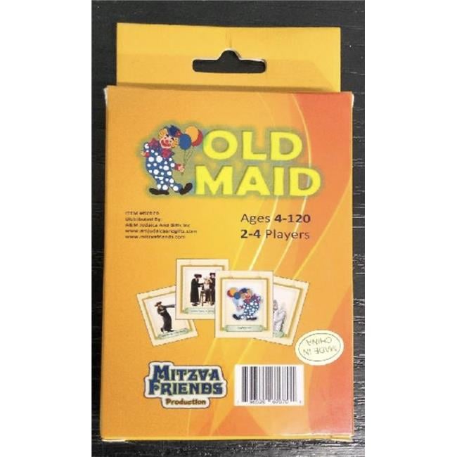 Mitzvah Friends F6701 Kids Old Maid Card Game - Walmart.com