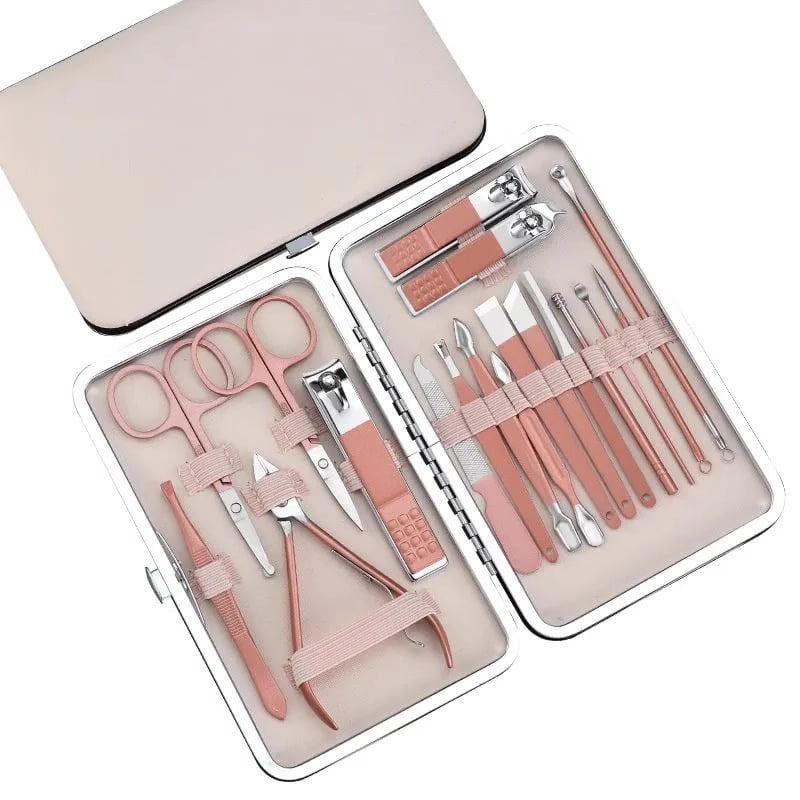 Mitzzllc Premium Stainless Steel Nail Clipper Set, Sharp Fingernail ...