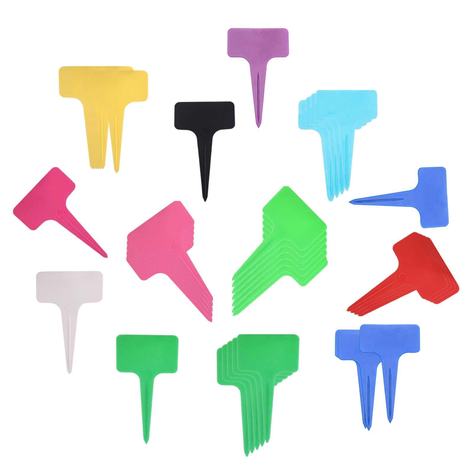 Miulika 100x Plant Labels Stakes, Nursery Garden Labels, Reusable ...
