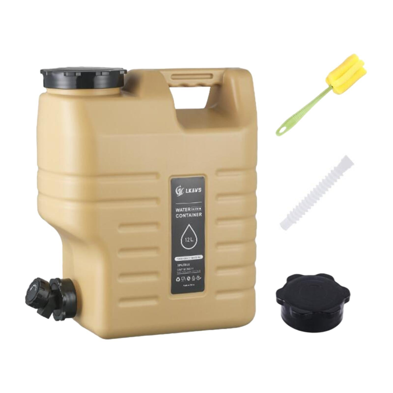 Miulika 12L Water Container Water Bucket with Faucet No Leakage Water ...
