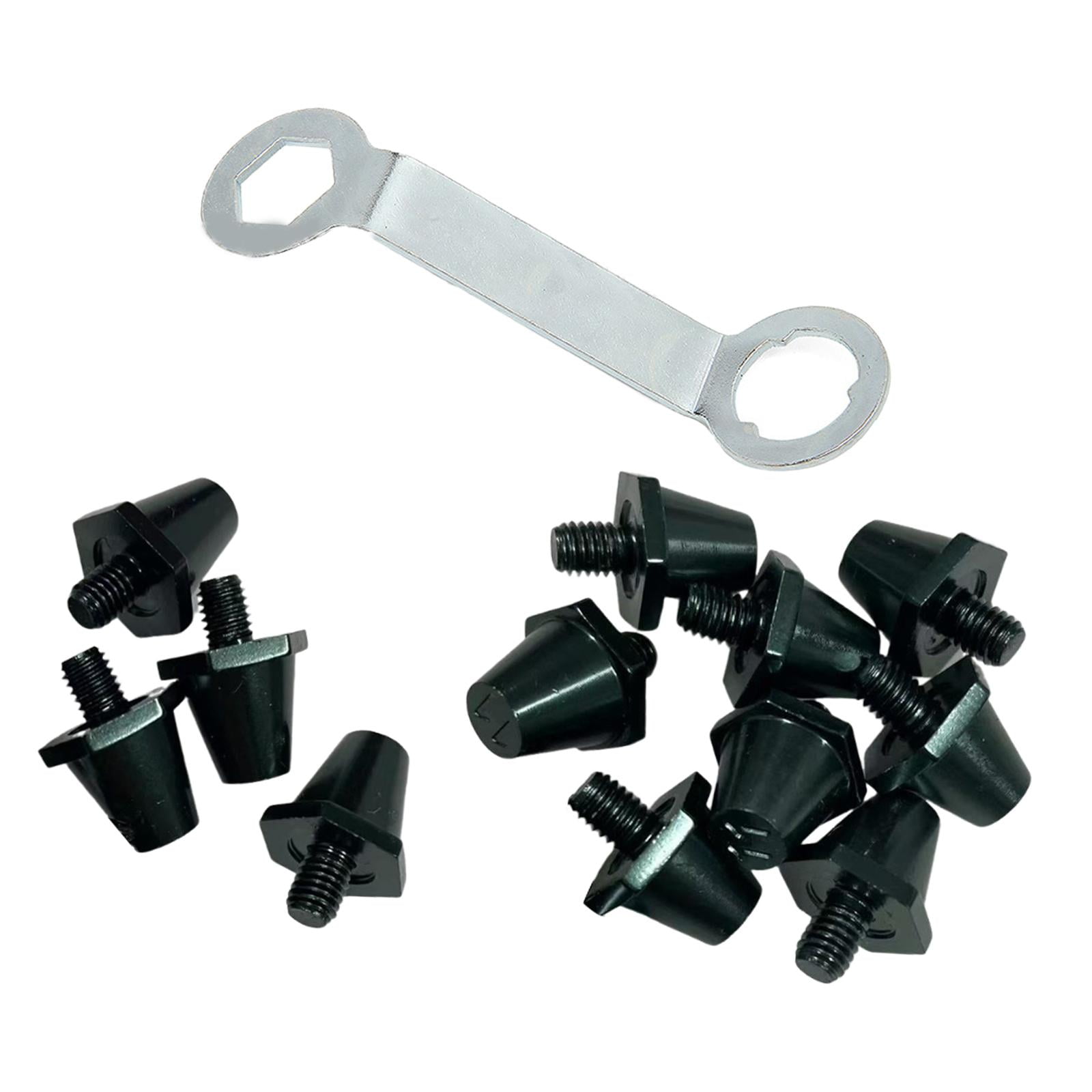 Miulika 12x Football Boot Spikes Firm Ground M5 Threaded Turf Track ...