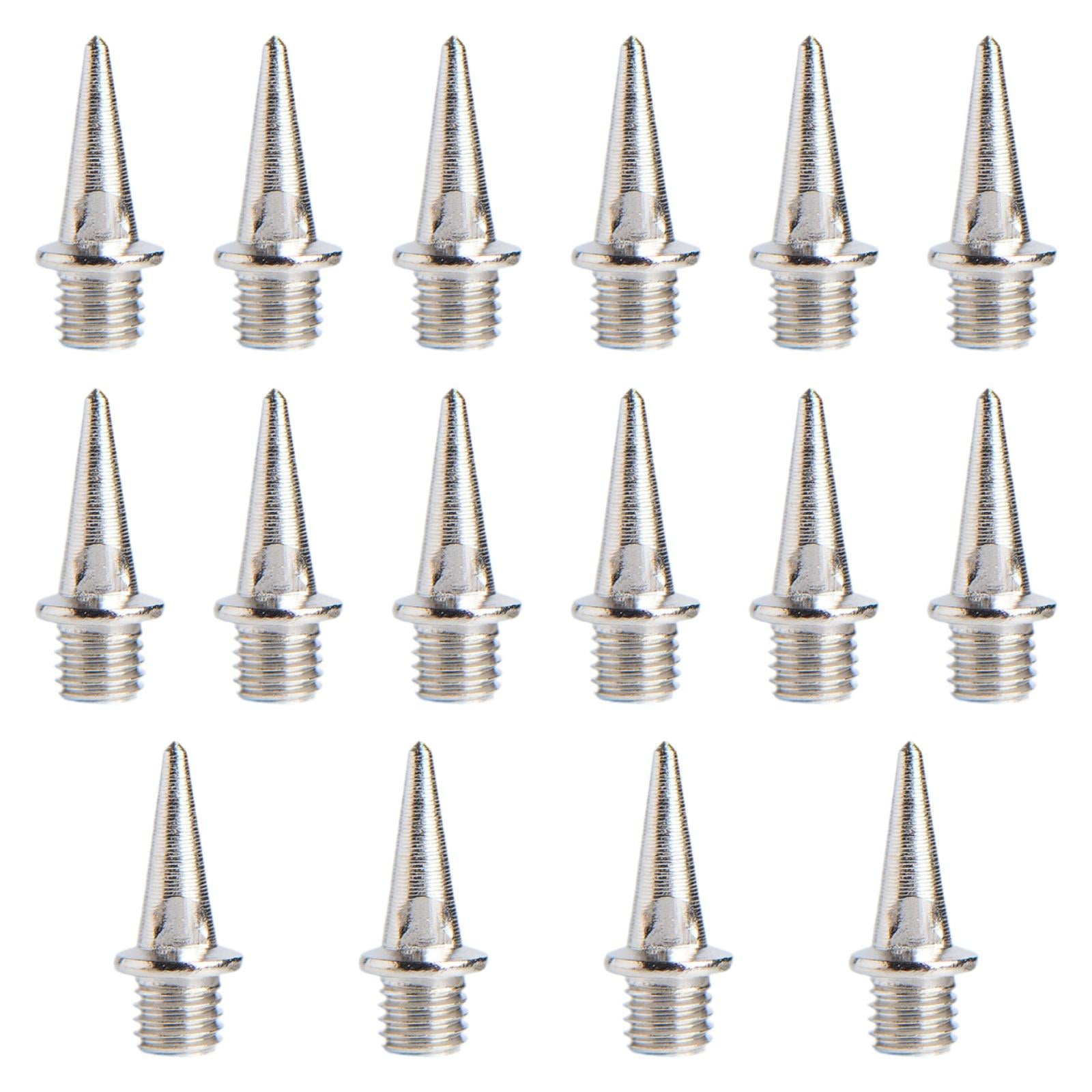 Miulika 16 Pieces Track Spikes Track Shoe Spikes Steel Sturdy Portable ...
