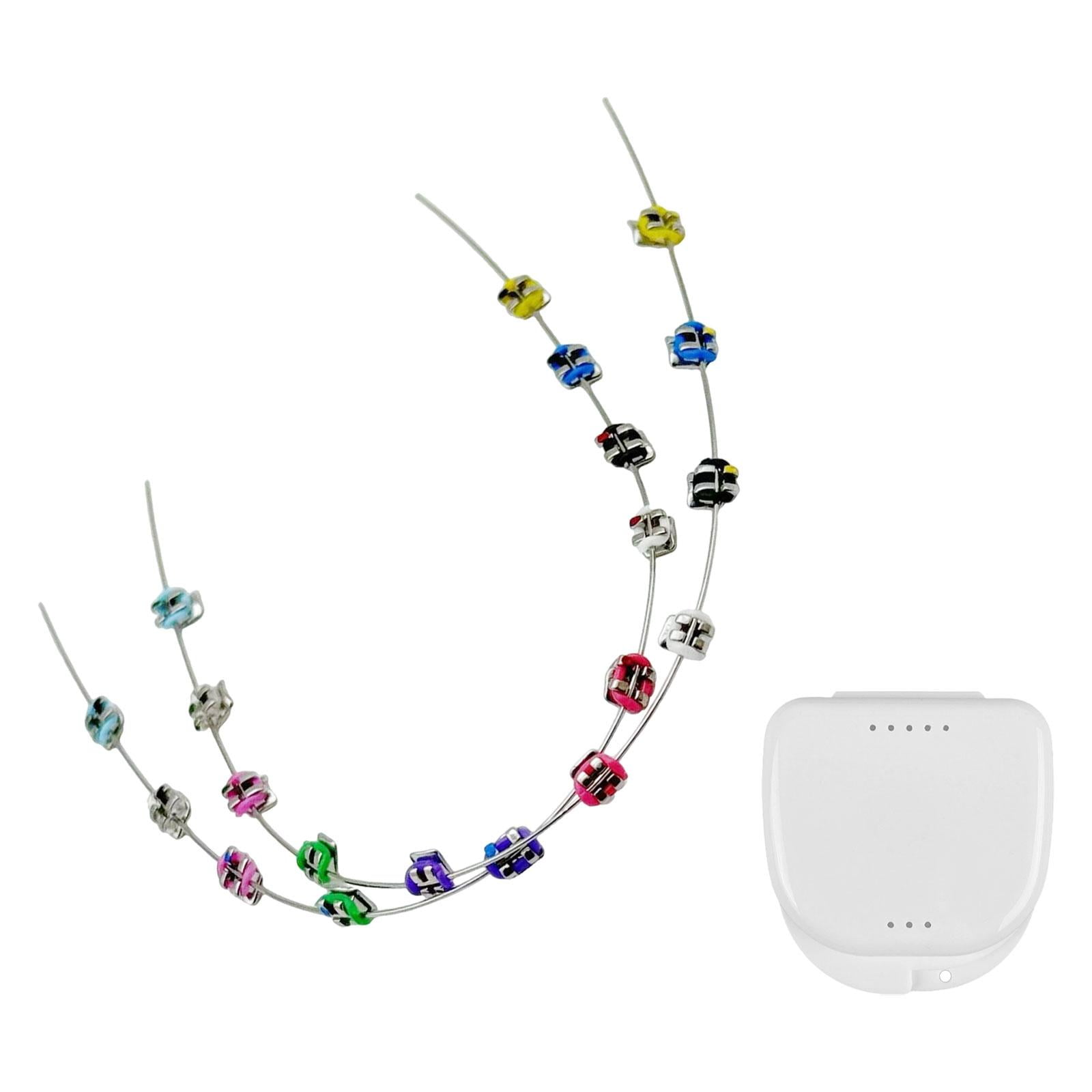Miulika 2 Pieces Temporary Tooth Decoration Fashion Brace for ...