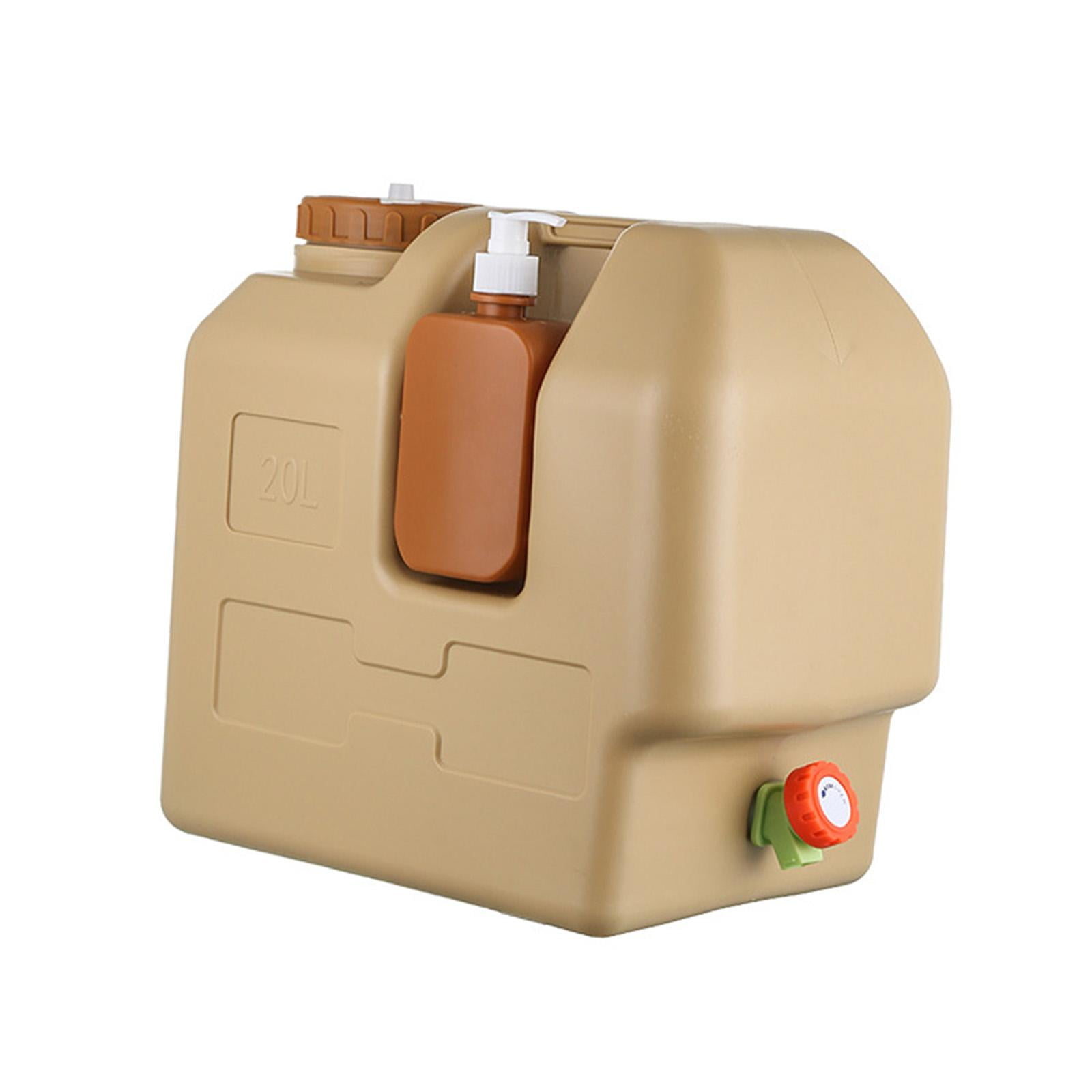 Miulika 20L Water Container Water Carrier with Faucet Hiking Large ...