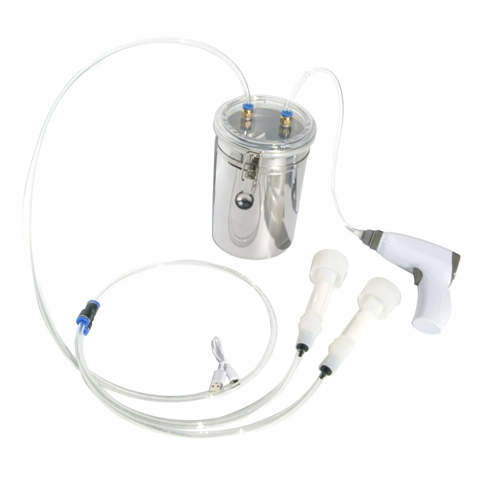 Miulika 2L Electric Cow Milking Machine Kit Portable Versatile Milking ...