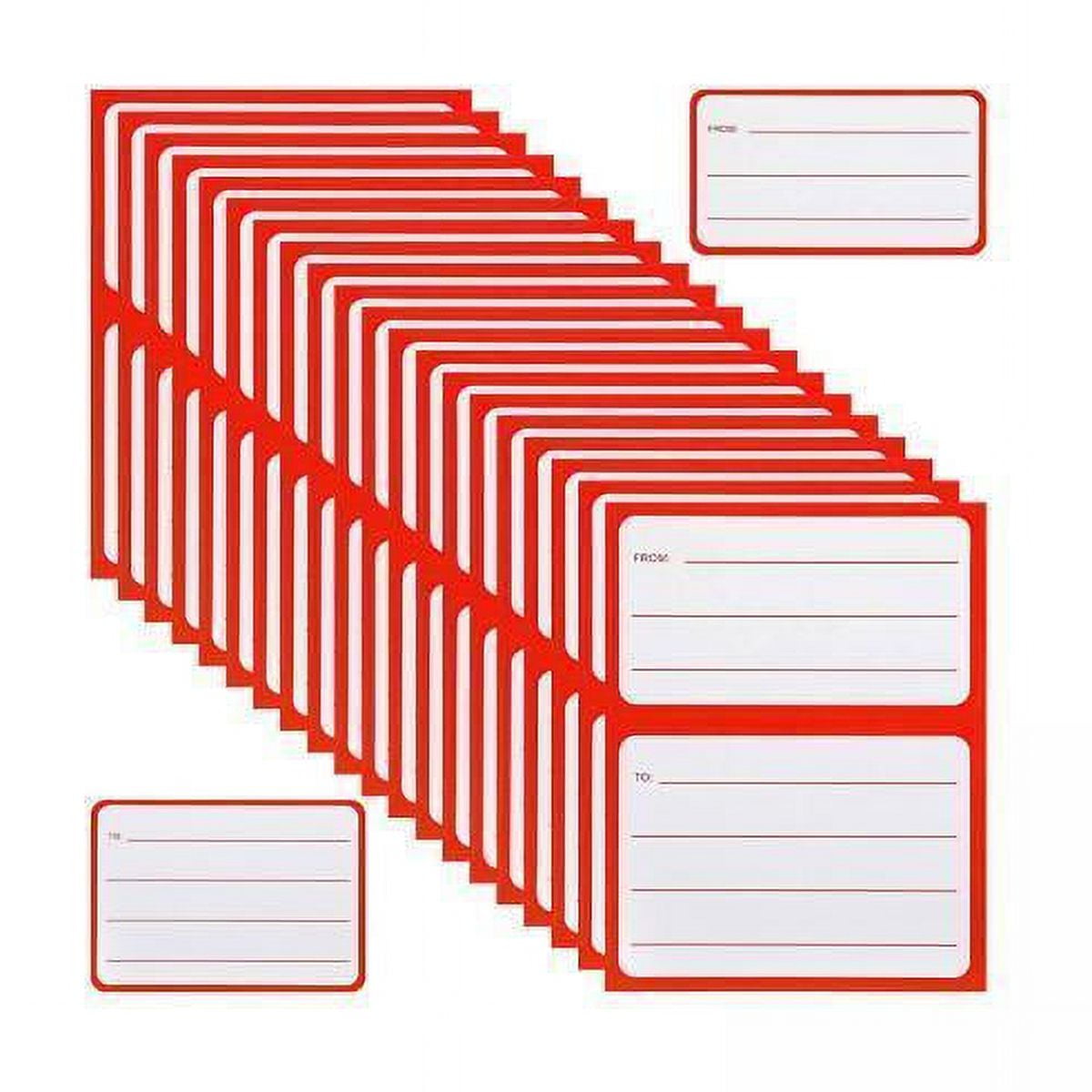 Miulika 2xfrom/to Address Mailing Labels, Address Tags Sticker Mailing ...