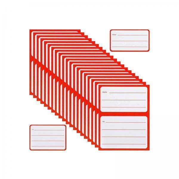 Miulika 2xfrom/to Address Mailing Labels, Address Tags Sticker Mailing ...