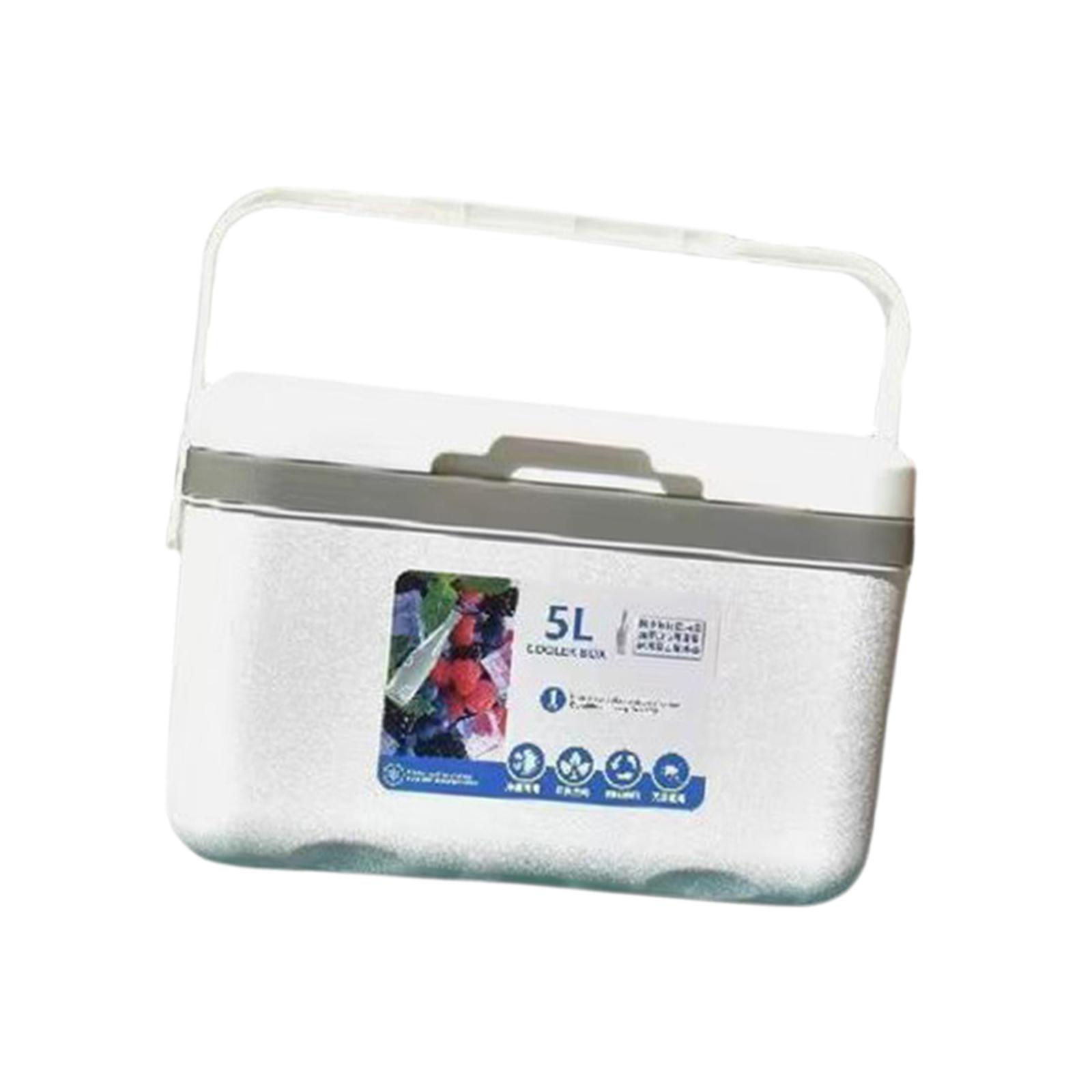 Miulika 5L Picnic Ice Bucket Beverage Storage Organizer Drink Carrier ...