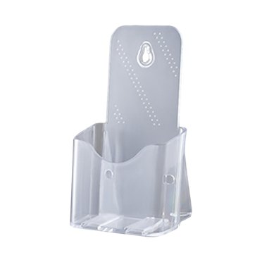 SHENHSA 2 Pack Acrylic Brochure Holder, 8.5 x 11 Inches Clear Booklet ...