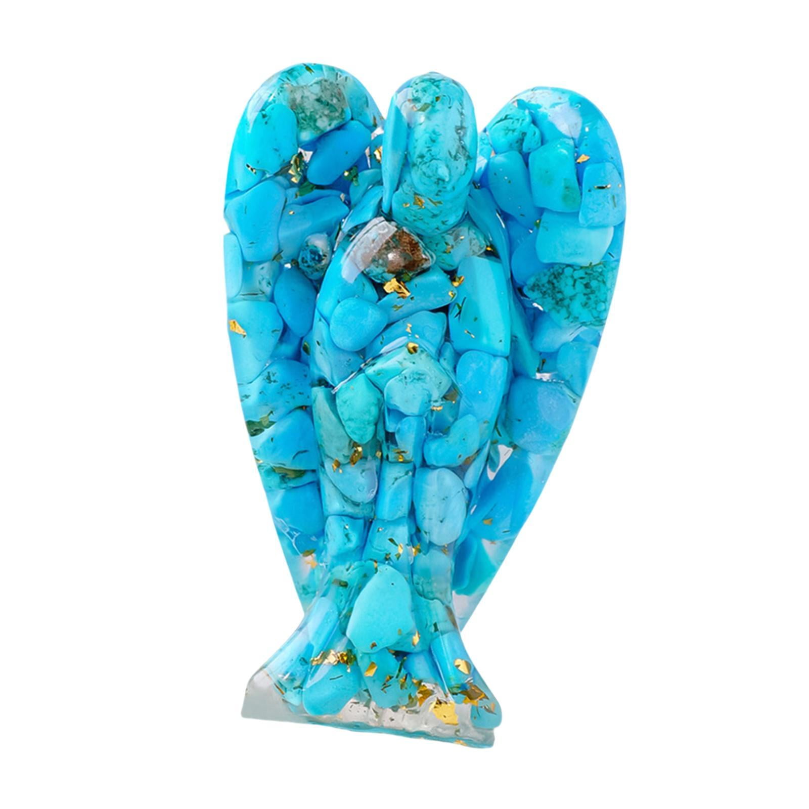 Miulika Angel Statue Resin Handcrafts Angel Figurines for Living Room ...
