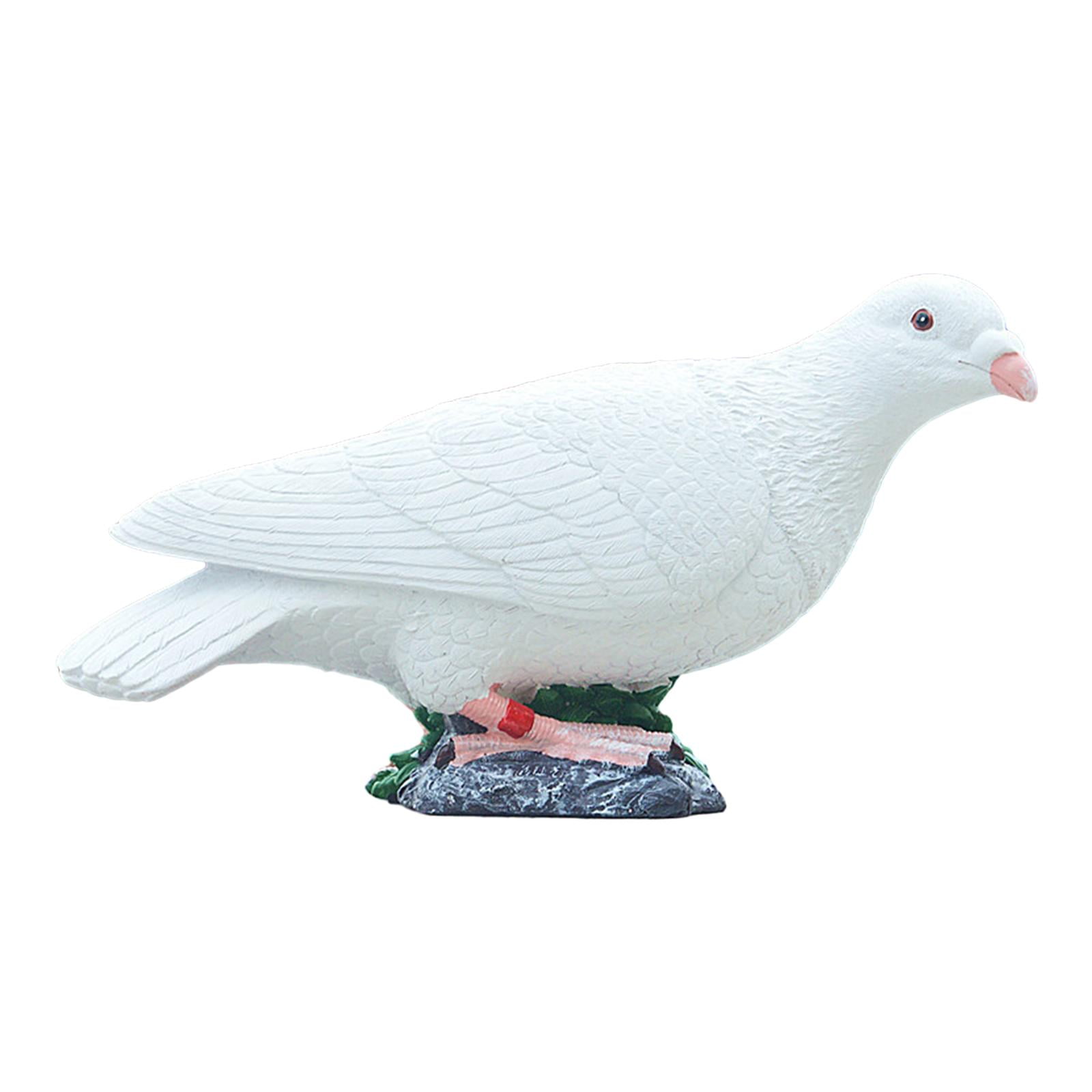Miulika Artificial Pigeon Model Simulation Pigeon Statue Aesthetic ...