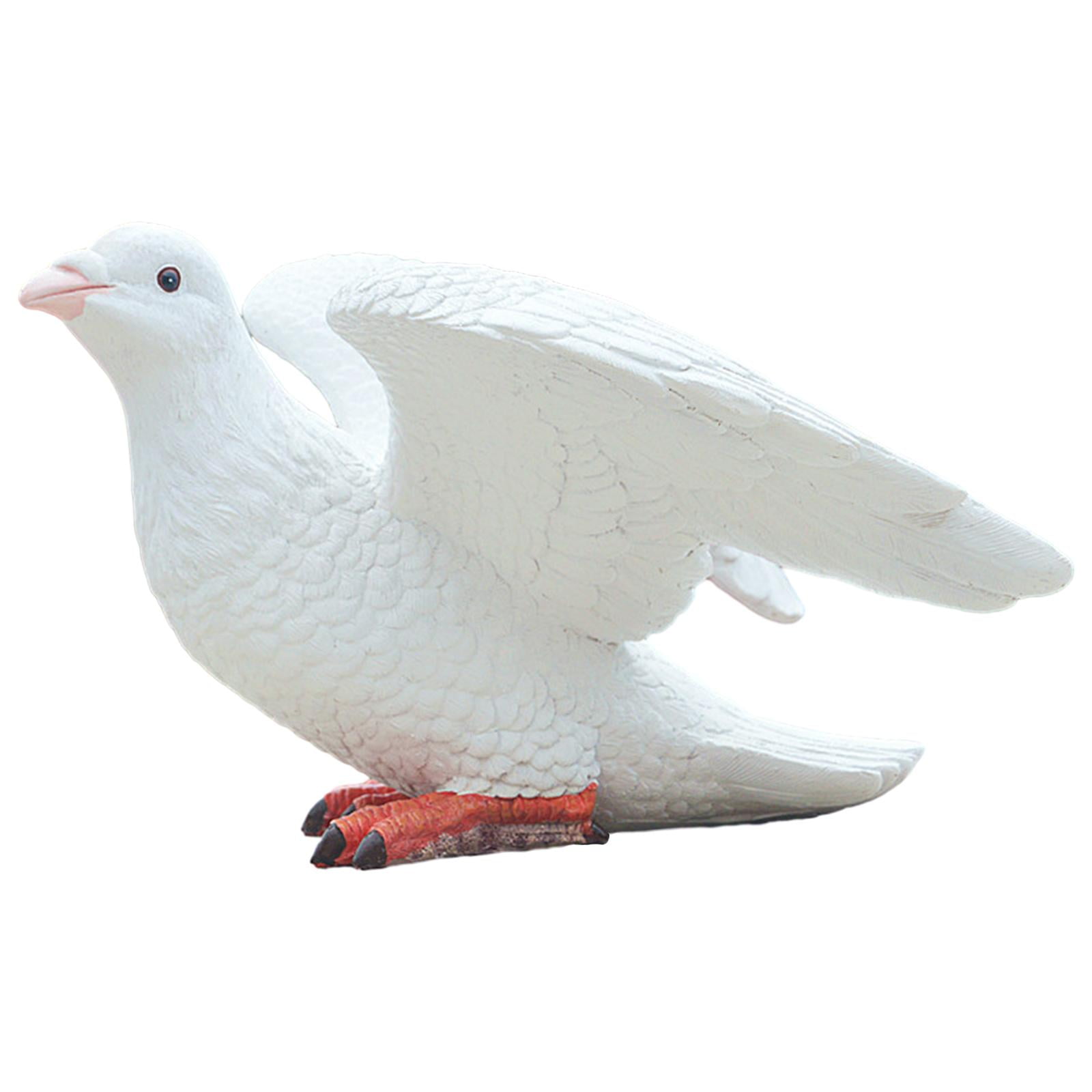 Miulika Artificial Pigeon Model Simulation Pigeon Statue Aesthetic ...