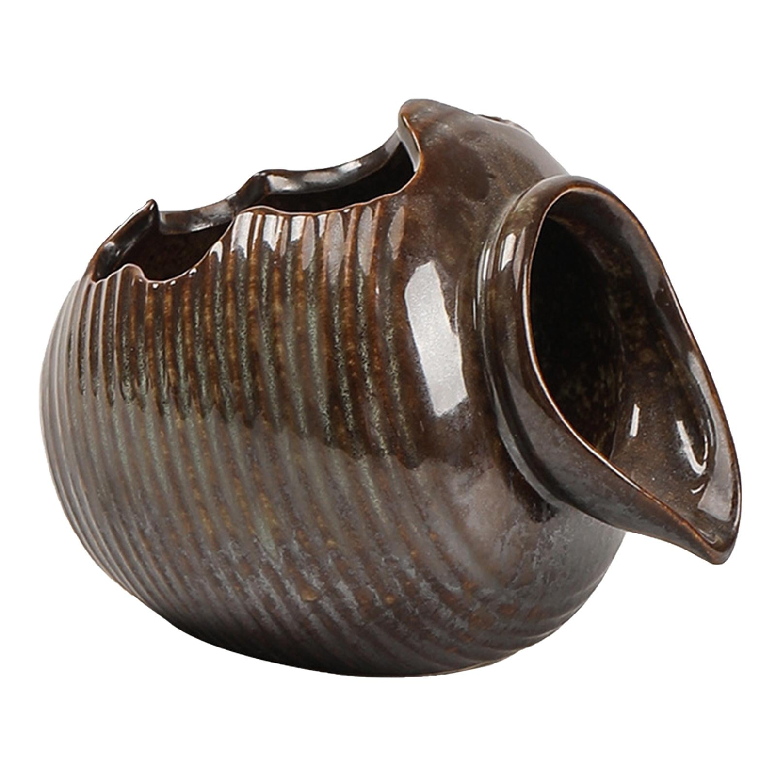 Miulika Circulating Waterfall Glass, Porcelain Waterfall Glass, Flowing ...