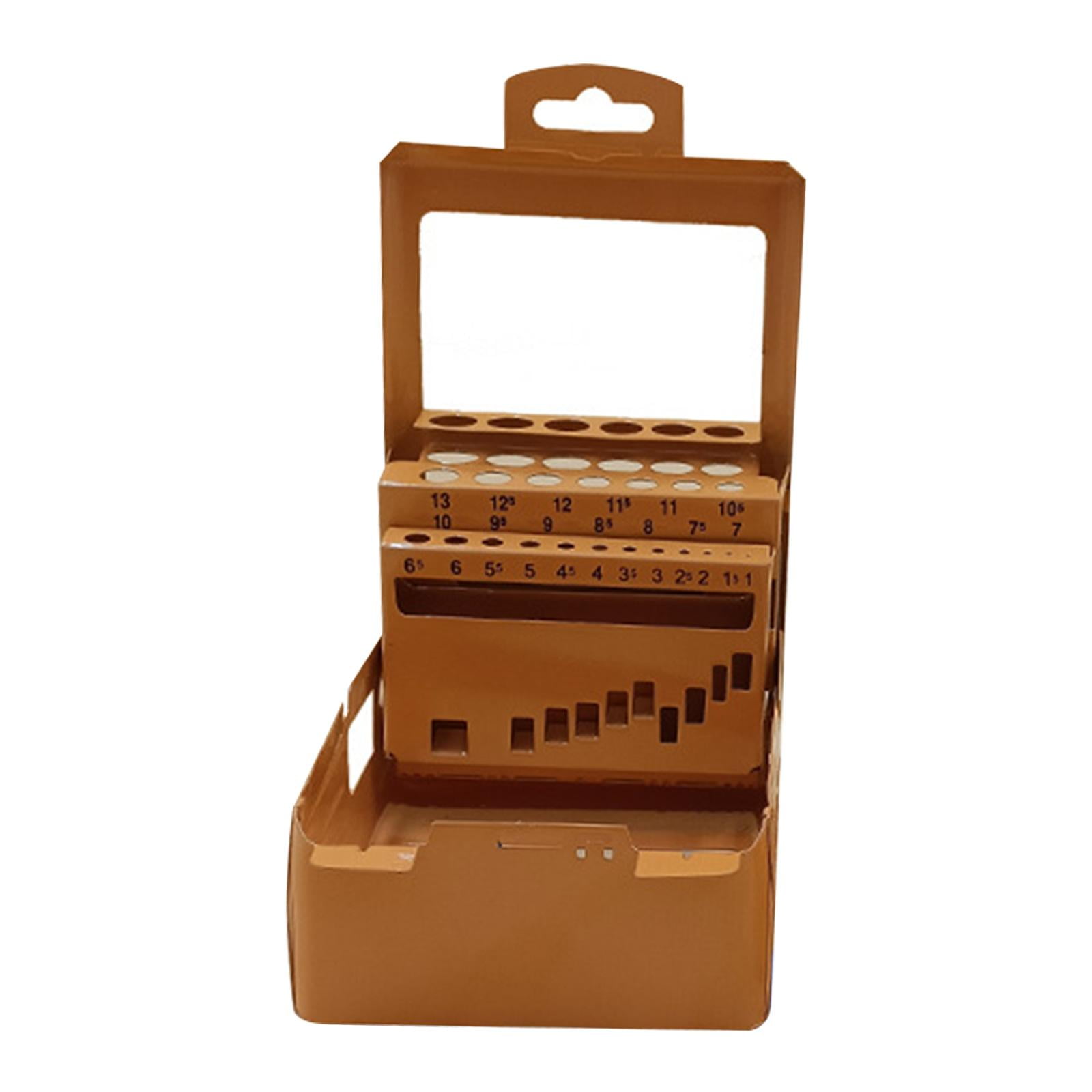 Miulika Drill Bit Index Case Metal Index Storage Box Storage Box Scale ...