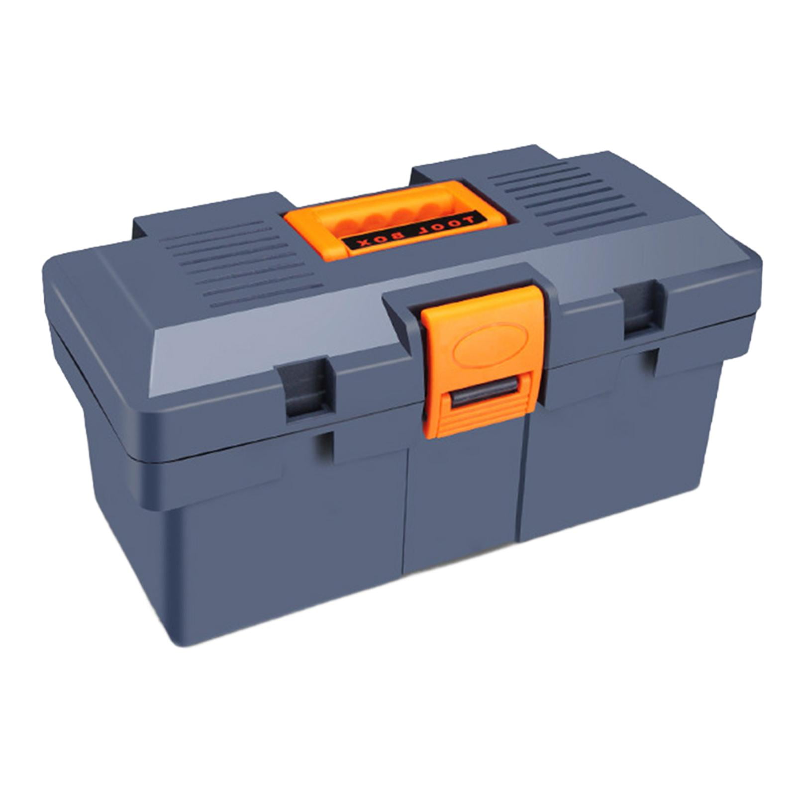 Miulika Empty Tool Box Hand Tool Case Portable, Ergonomic Handle ...