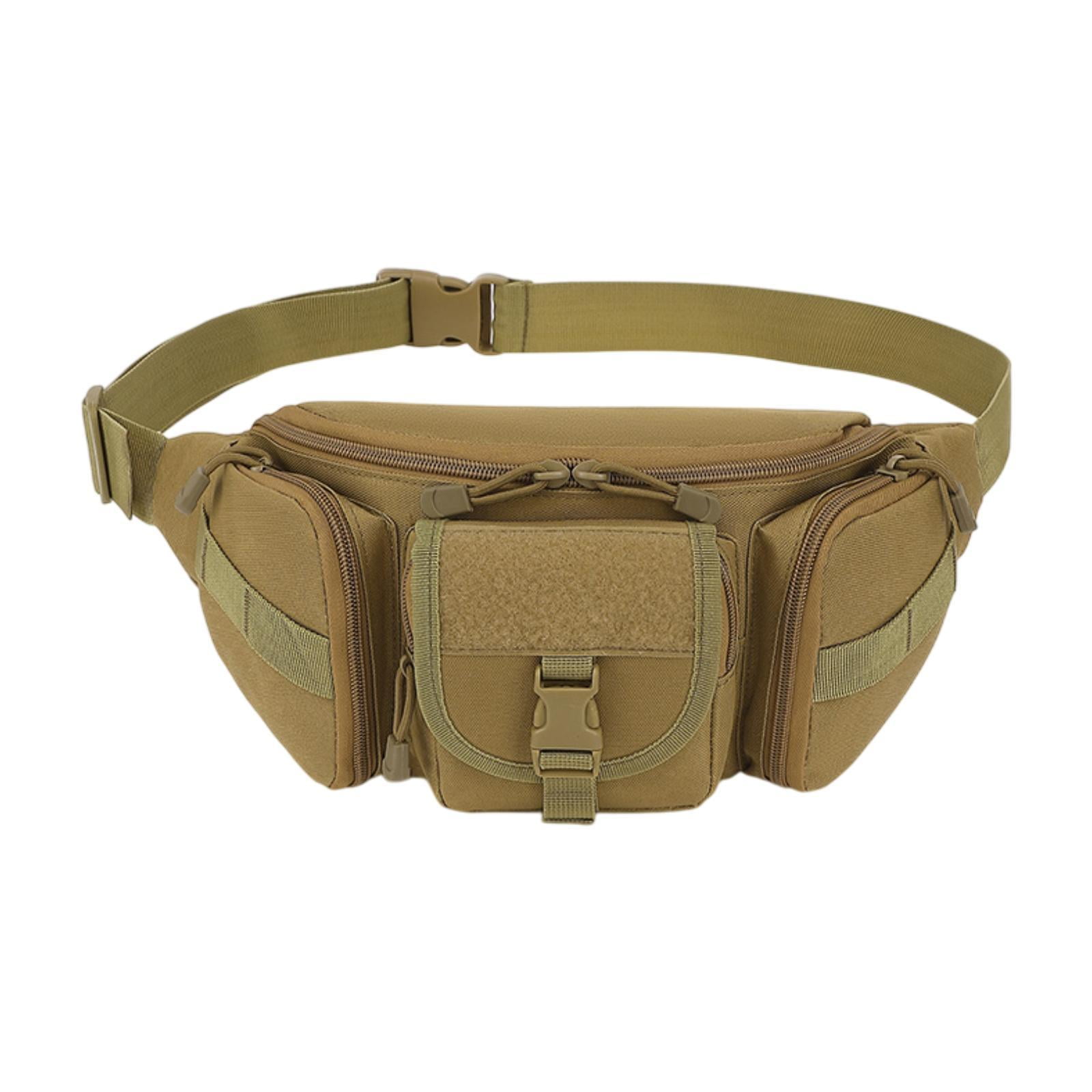 Miulika Fanny Pack Waist Bag Sturdy with Multi Pockets,Multipurpose,Utility Pouch Hip Belt Bag ...