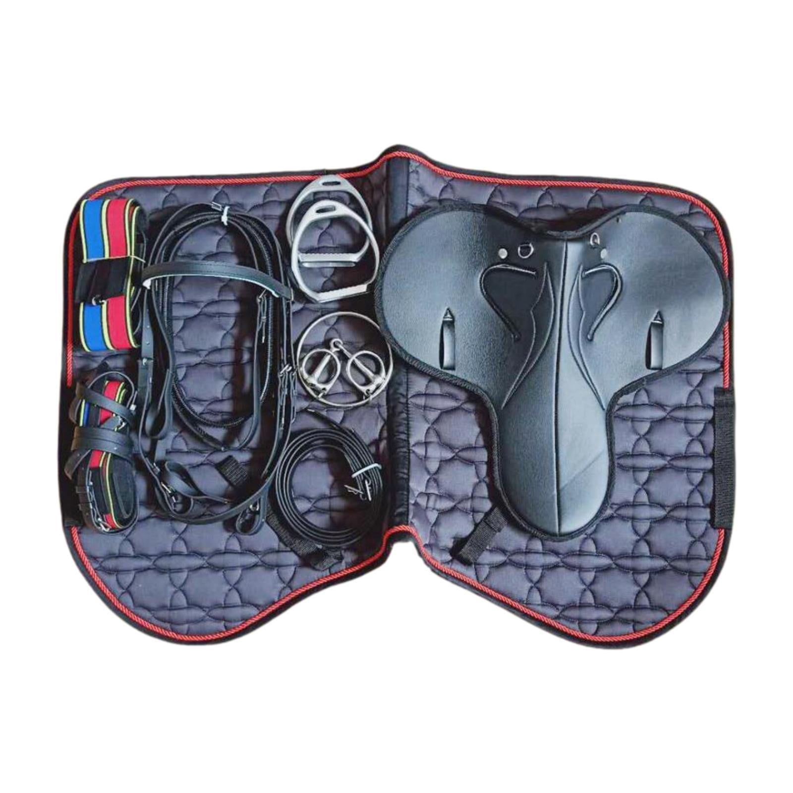 Miulika Horse Saddle Starter Kit Equestrian Saddle Pad Horse Riding ...