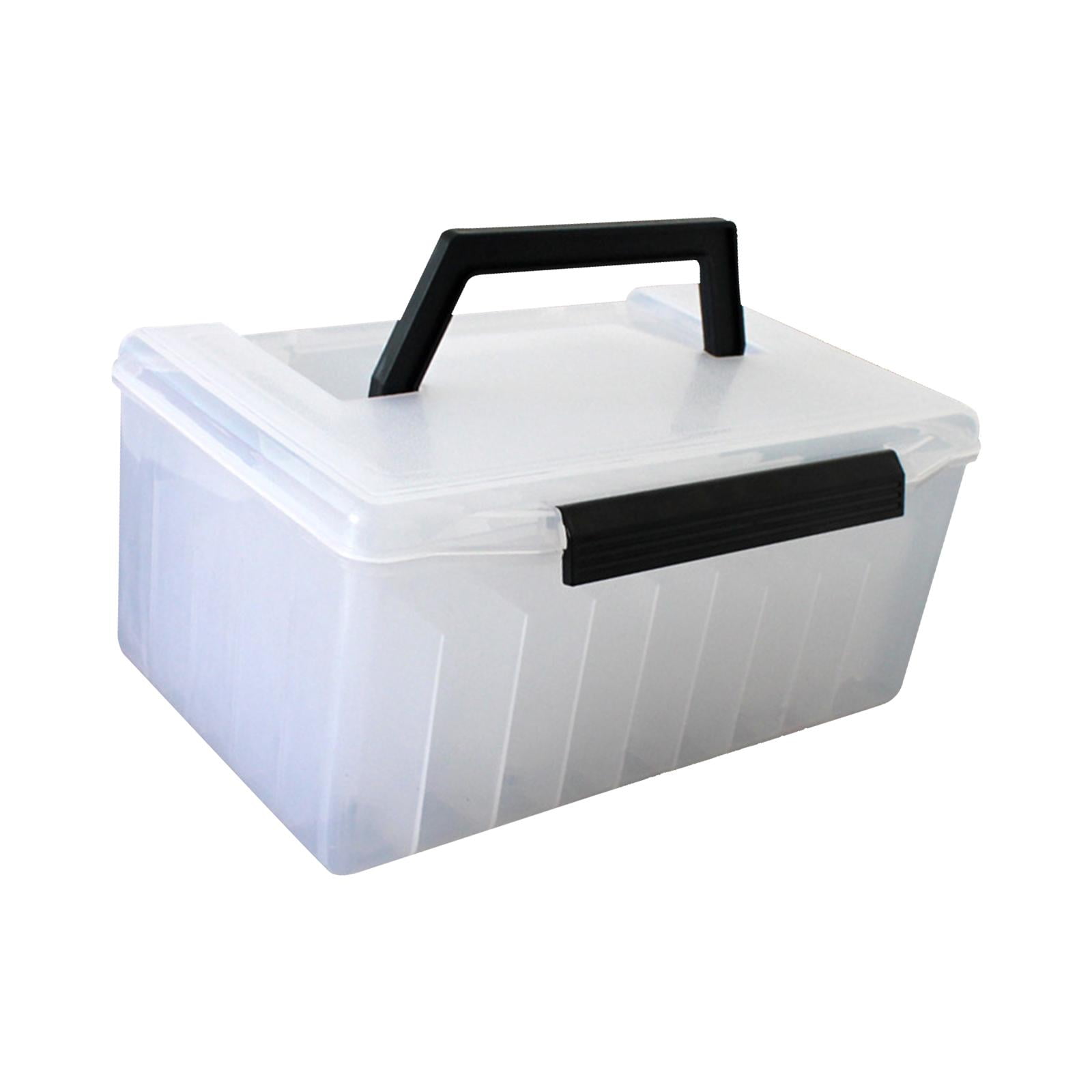 Miulika Lure Box Fishing Tackle Box with Compartments with Handle ...