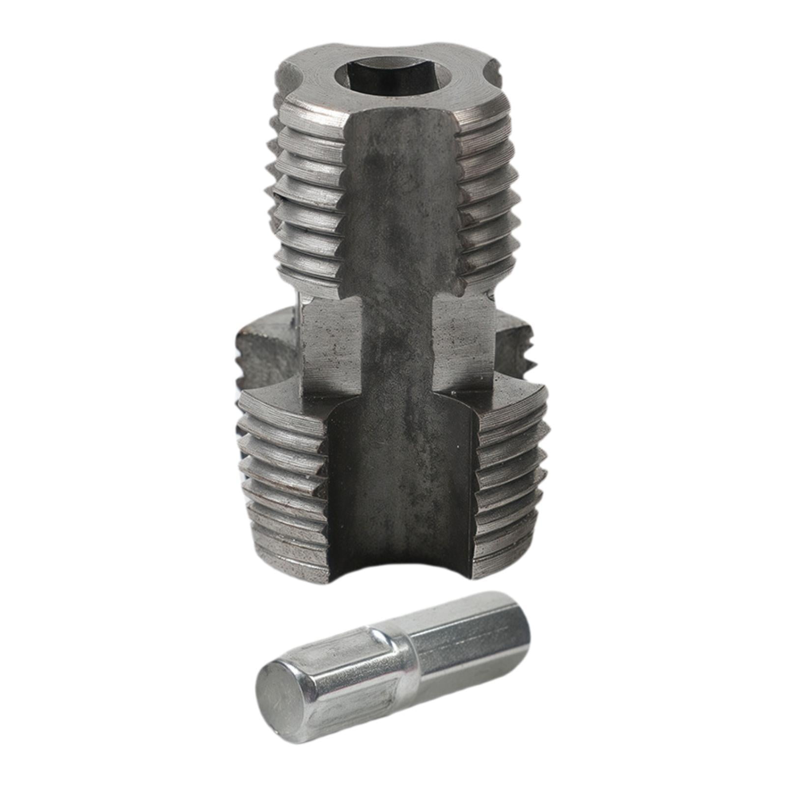 Miulika NPT Pipe Tap Set Plumbing Threading Tool Kitchen Repair 1/2 in ...