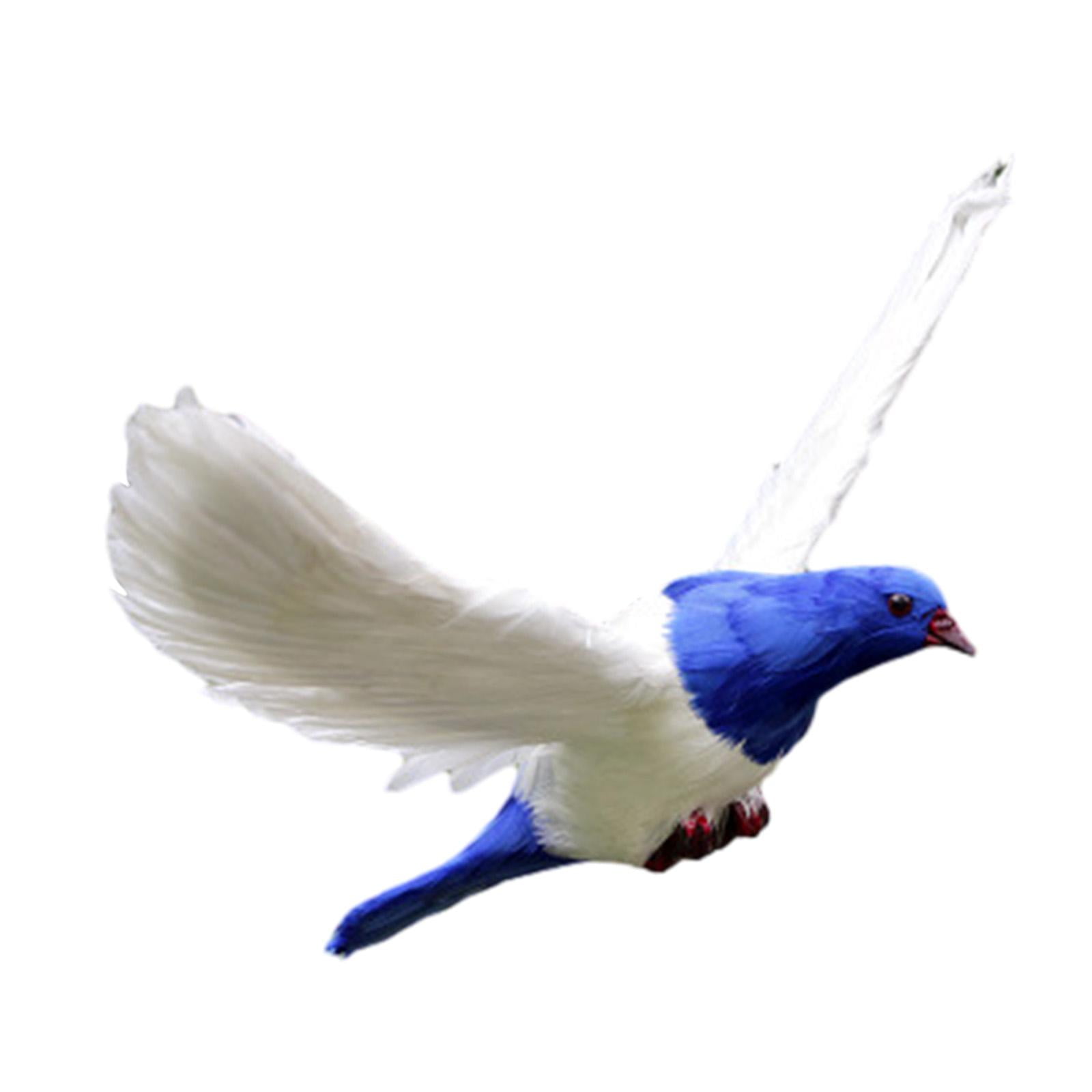 Miulika Pigeon Statue Dove Sculpture Craft Art Durable Decor Vivid ...