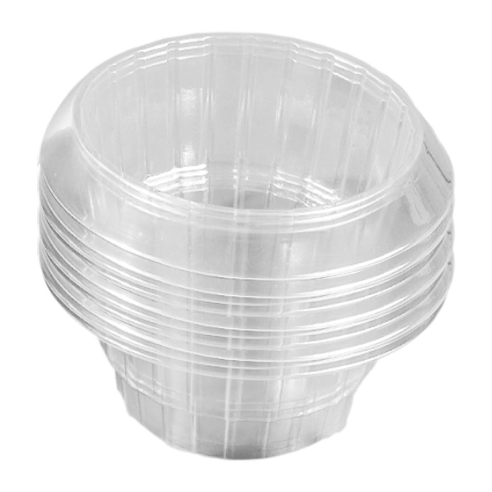 Miulika Plant Collar Transparent Garden Cloches Flower Covers ...