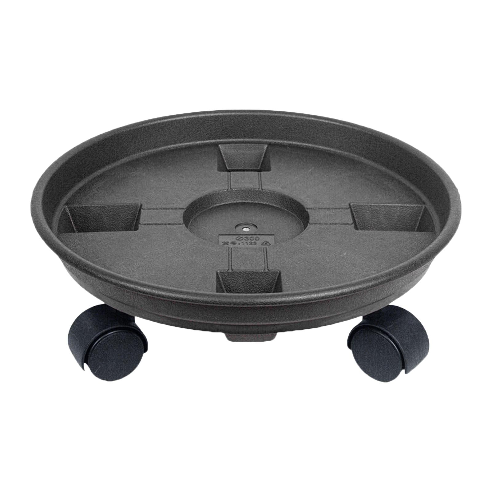 Miulika Plant with Wheels Plant Saucer Roller Flowerpot Tray Versatile ...