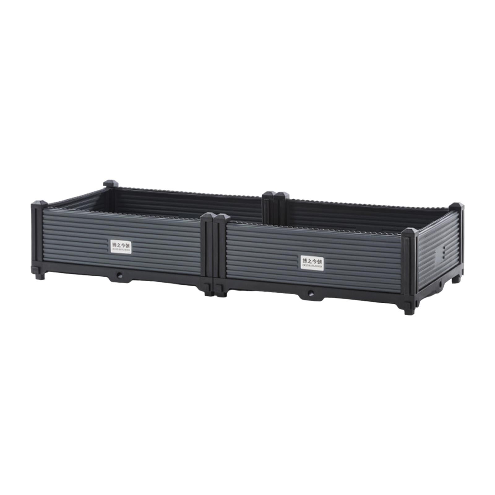 Miulika Raised Planter, Large Planter, Easy to Assemble, Rectangular ...
